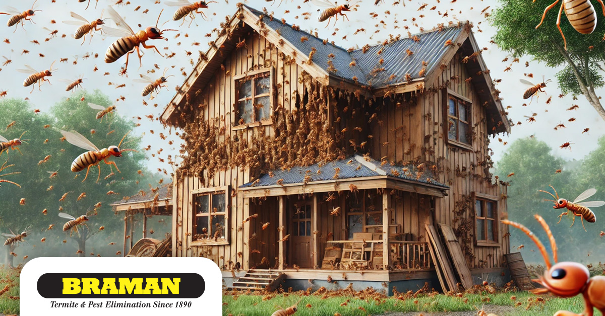Horror Stories: Termite Swarms | Braman Pest